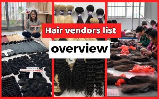 Hair vendor list : Best wholesale raw human hair bundles and wig