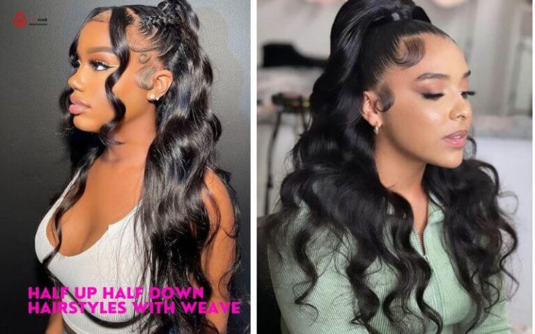 Stunning Half Up Half Down Hairstyles Weave